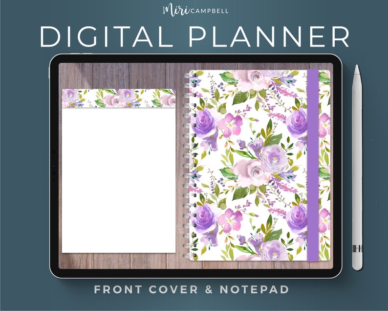 Goodnotes Digital Planner, Undated Weekly iPad Planner With Stickers ...