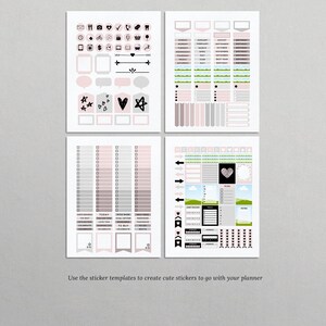 Make a Planner Template Kit, Printable Planner Canva Templates, Sell a ...