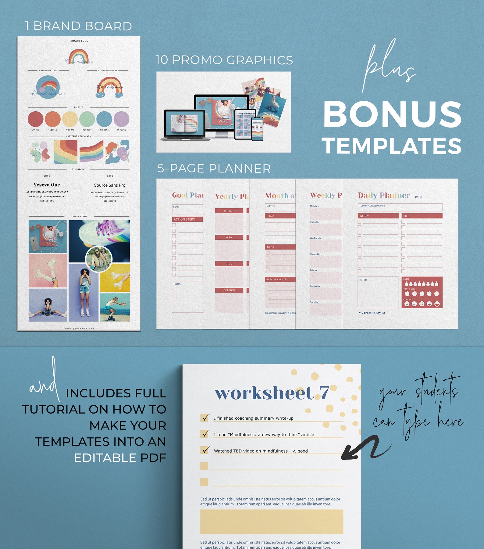 Canva Course Creator Toolkit Online Course Template Set - Etsy