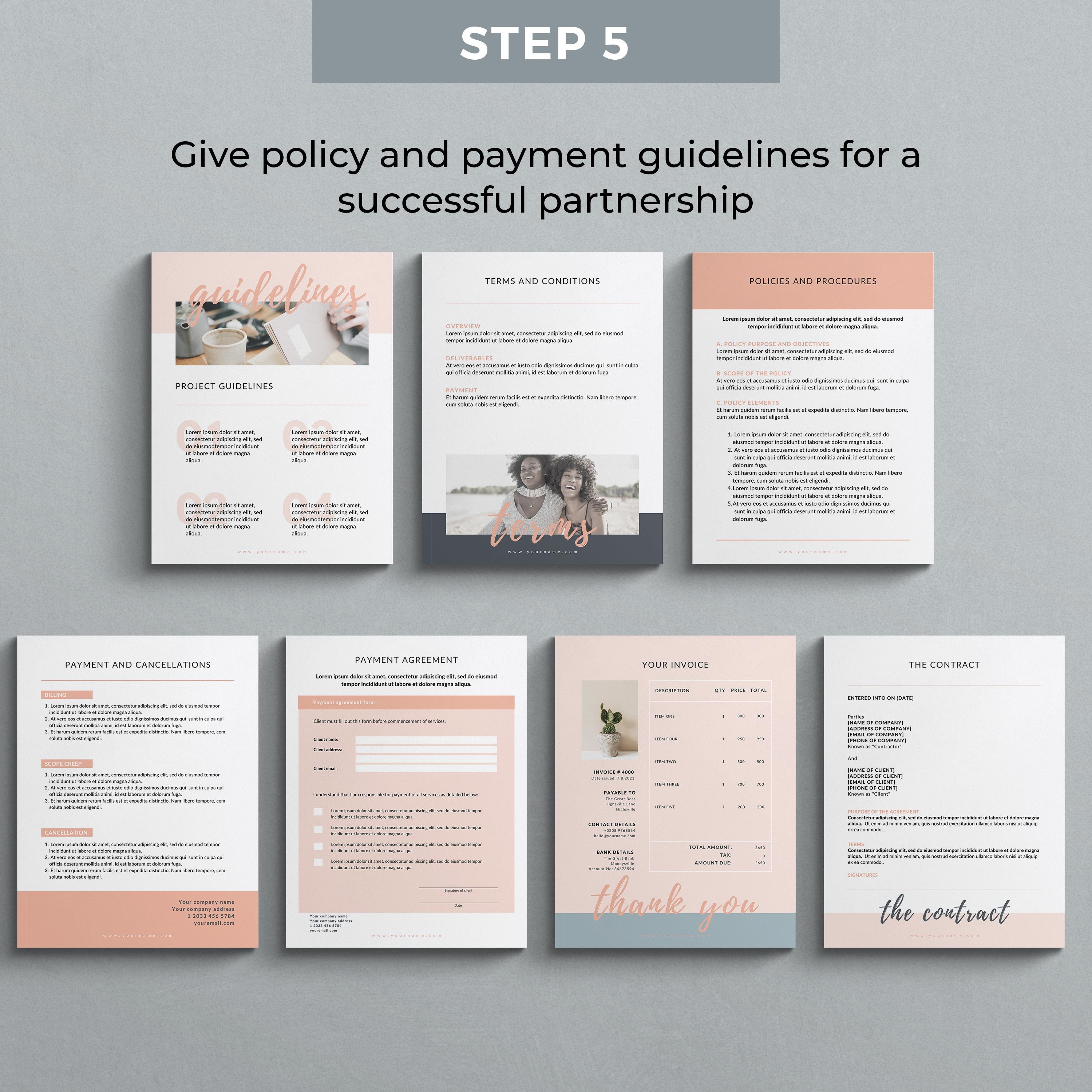 Client Welcome Packet Template Client Onboarding Canva | Etsy UK