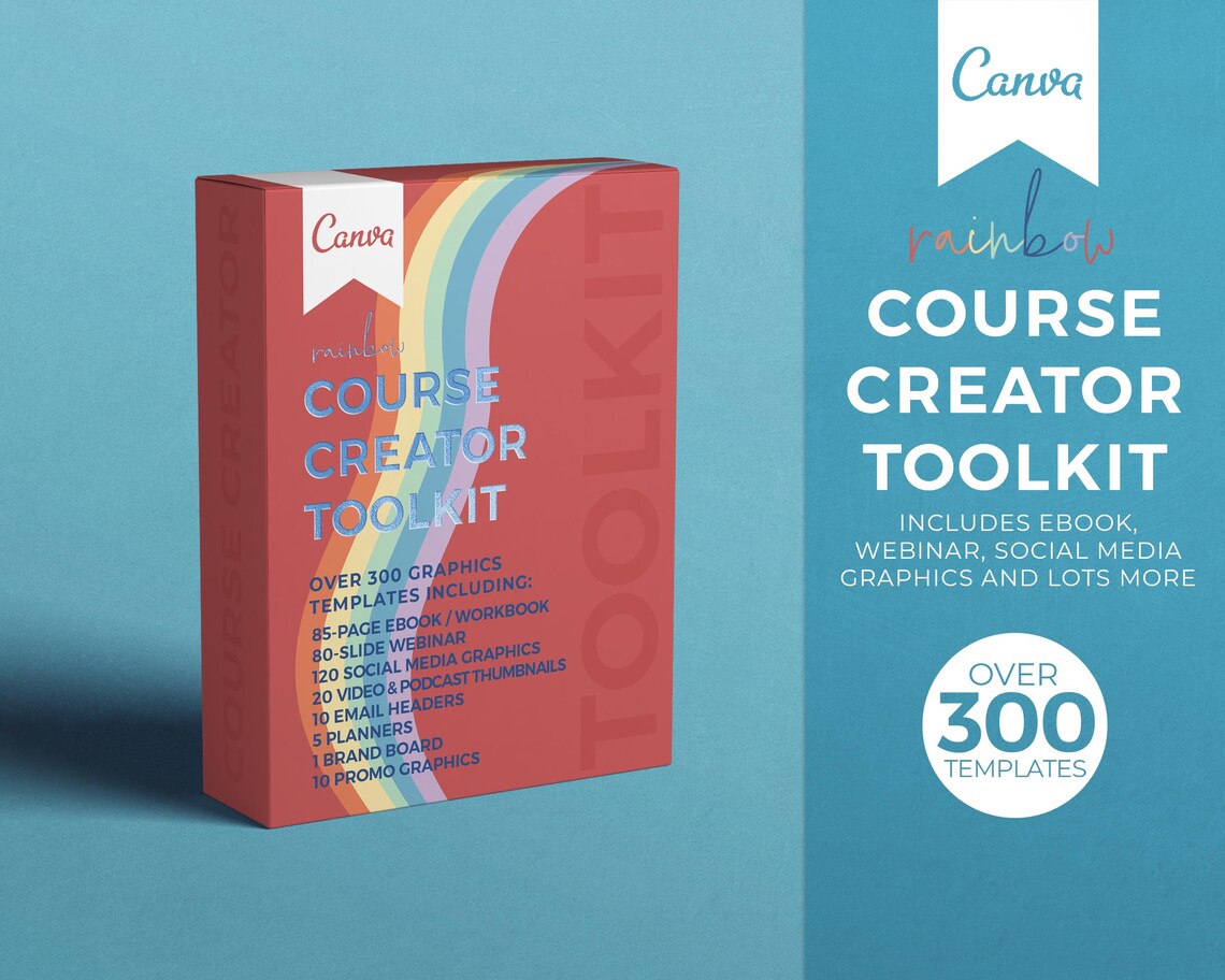 Canva Course Creator Toolkit Online Course Template Set - Etsy