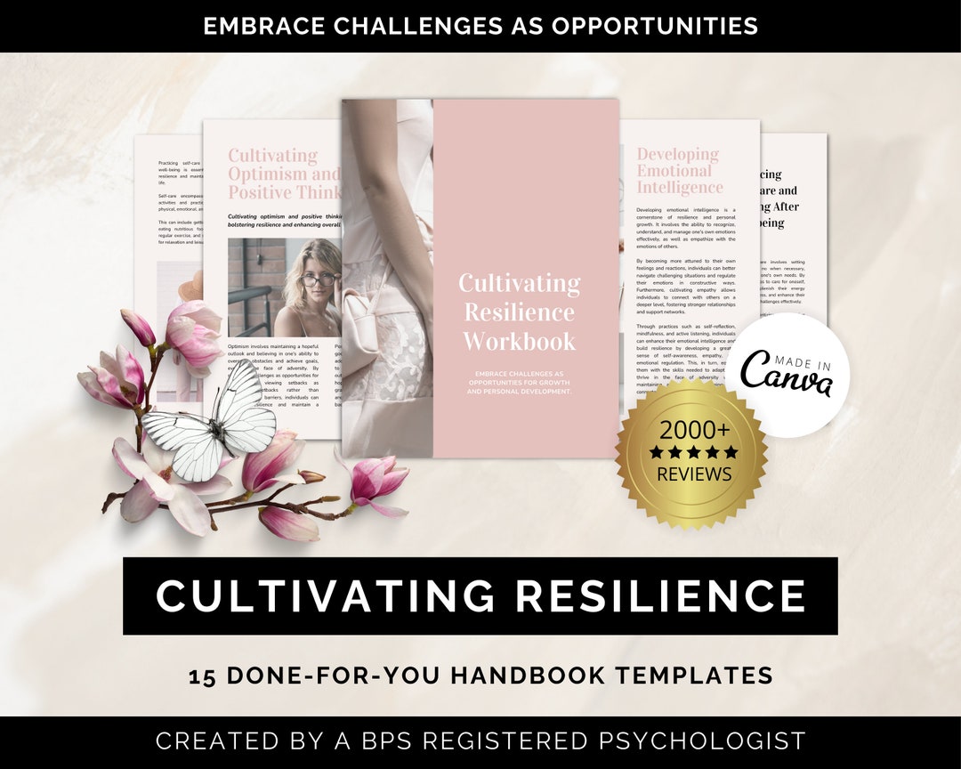 Resilience Handbook Canva Templates, Resilience Ebook Templates ...