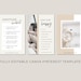 Coach Pinterest Template, Coaching Pinterest Template, Canva Template ...