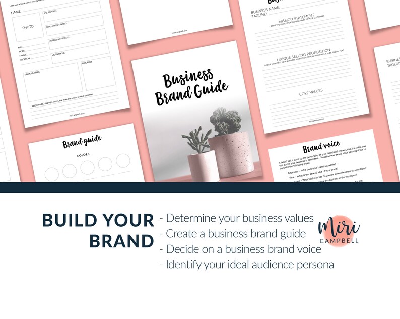 Printable Business Planner Small Business Planner Printable | Etsy