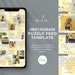 Yellow Instagram Puzzle Template: Emilia Canva Theme - Etsy