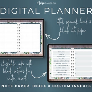 Goodnotes Planner, iPad Digital Planner, iPad Planner, iPad Weekly ...