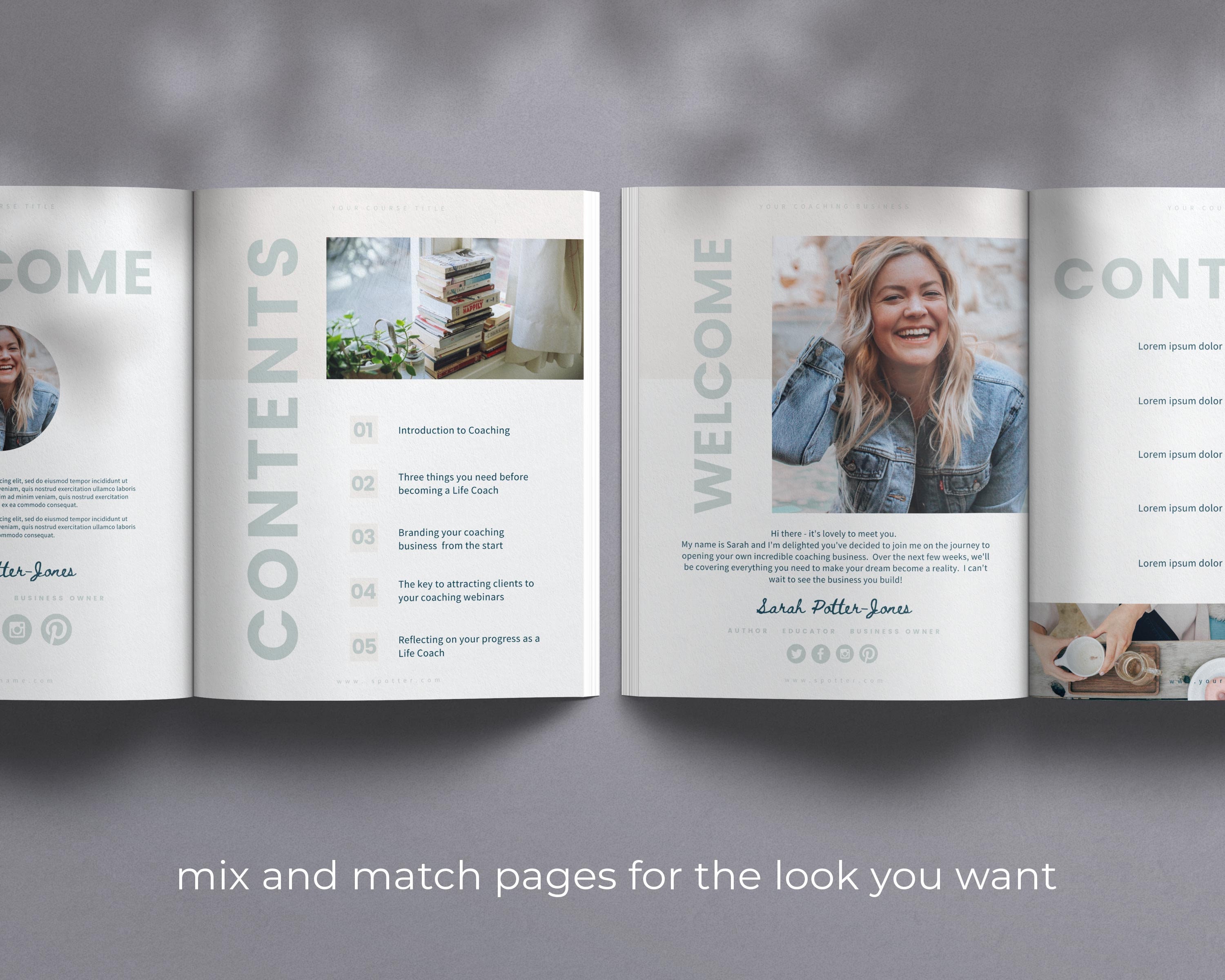 Canva Course Workbook Template: 80-page Ebook (A4 & US Letter) - Etsy