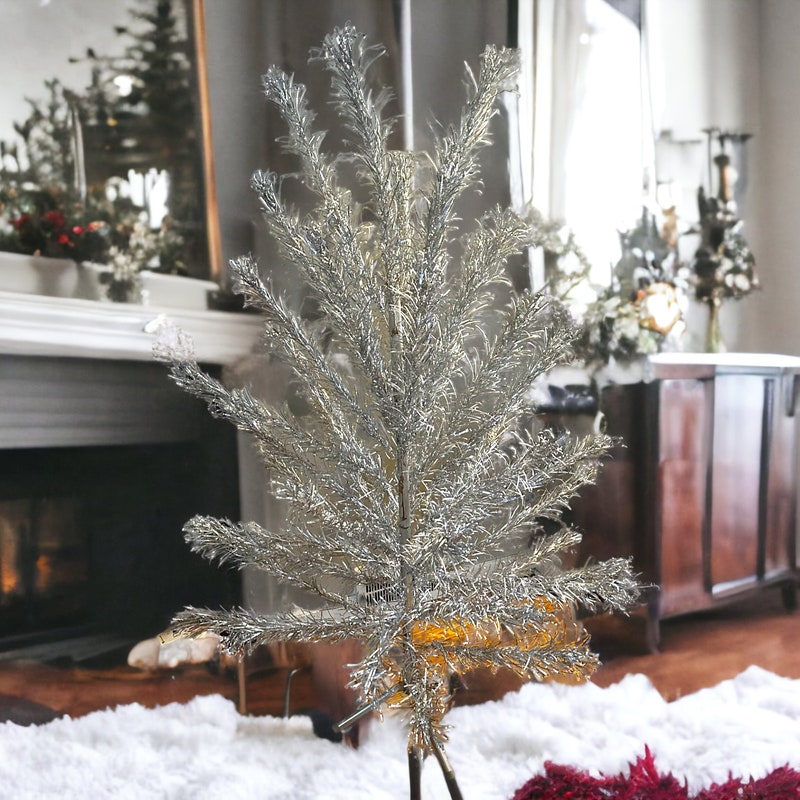 Tinsel Tree - Etsy