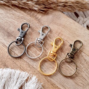 Macrame Keychain Boho Cotton Bag Tag Charm - CUSTOM - Etsy UK