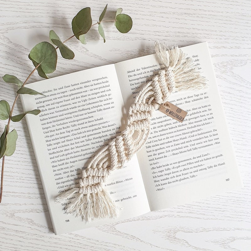 Macrame Bookmarks - Etsy
