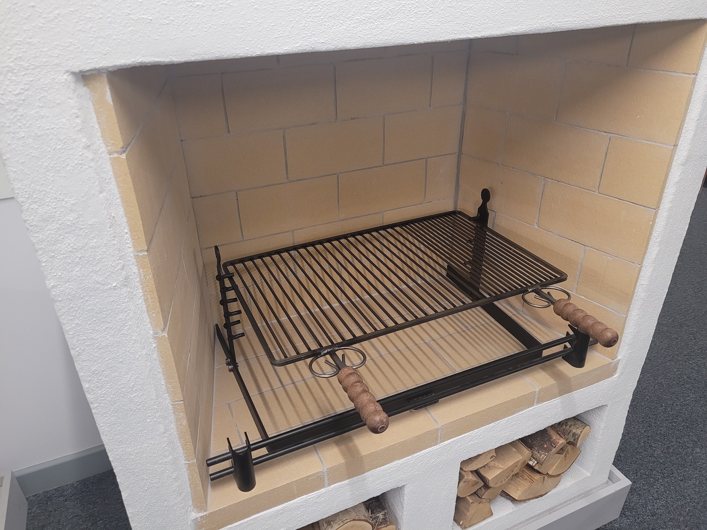 Argentine Barbecue Grill Table Top and Freestanding Outdoor Cooking ...