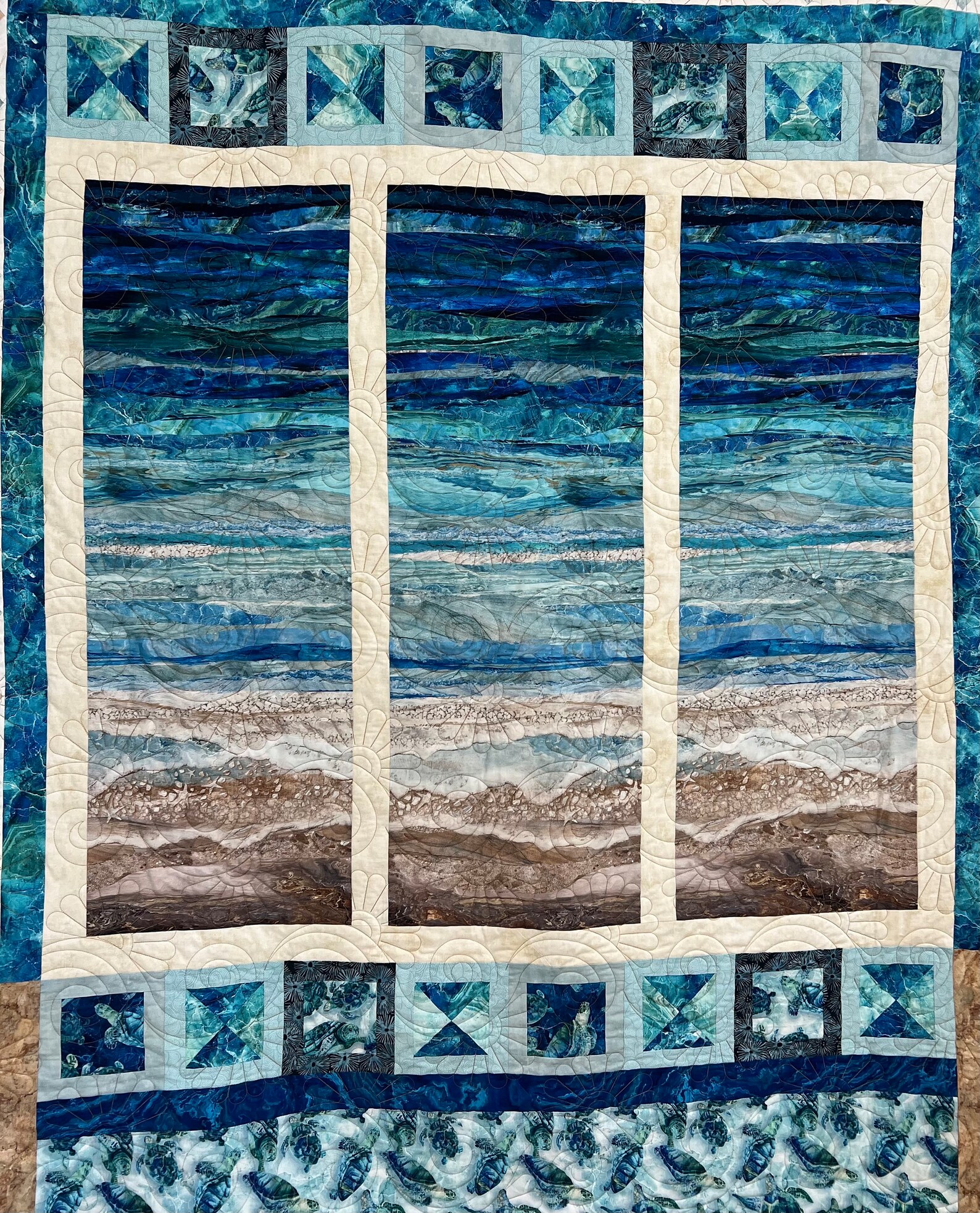 Sea Turtle Quilt - Etsy