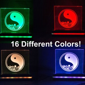 Custom Engraved LED Acrylic Display - Etsy