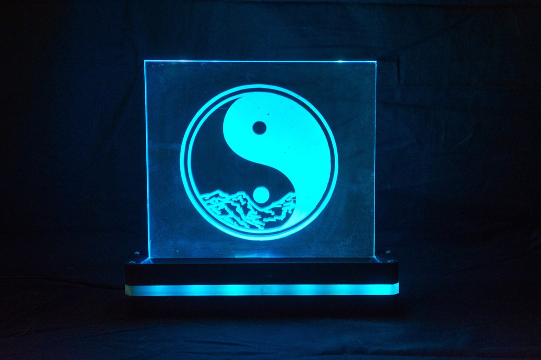 Custom Engraved LED Acrylic Display - Etsy