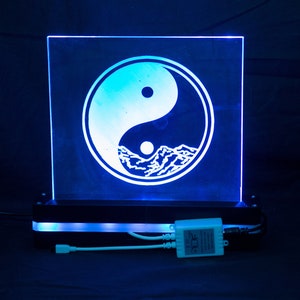 Custom Engraved LED Acrylic Display - Etsy