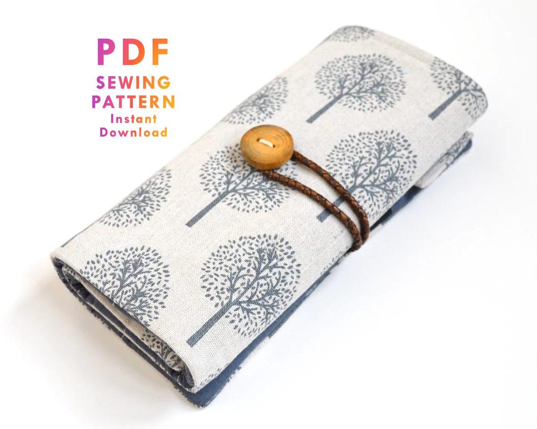 Knitting Needle Case Sewing Pattern: Double Pointed Needles (PDF) - Etsy