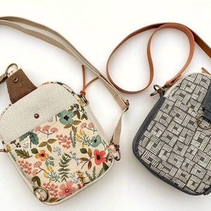 Pebble Sling Bag SEWING PATTERN: Convertible Backpack With Video ...