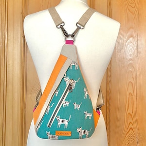 Finn Sling Bag SEWING PATTERN, Unisex Sling Bag Pattern, Mini Sling Bag ...