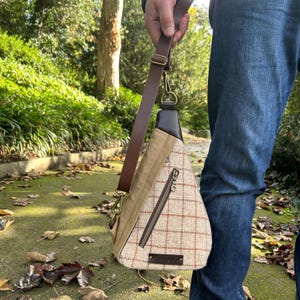 Finn Sling Bag SEWING PATTERN, Unisex Sling Bag Pattern, Mini Sling Bag, Small Backpack Pattern ...