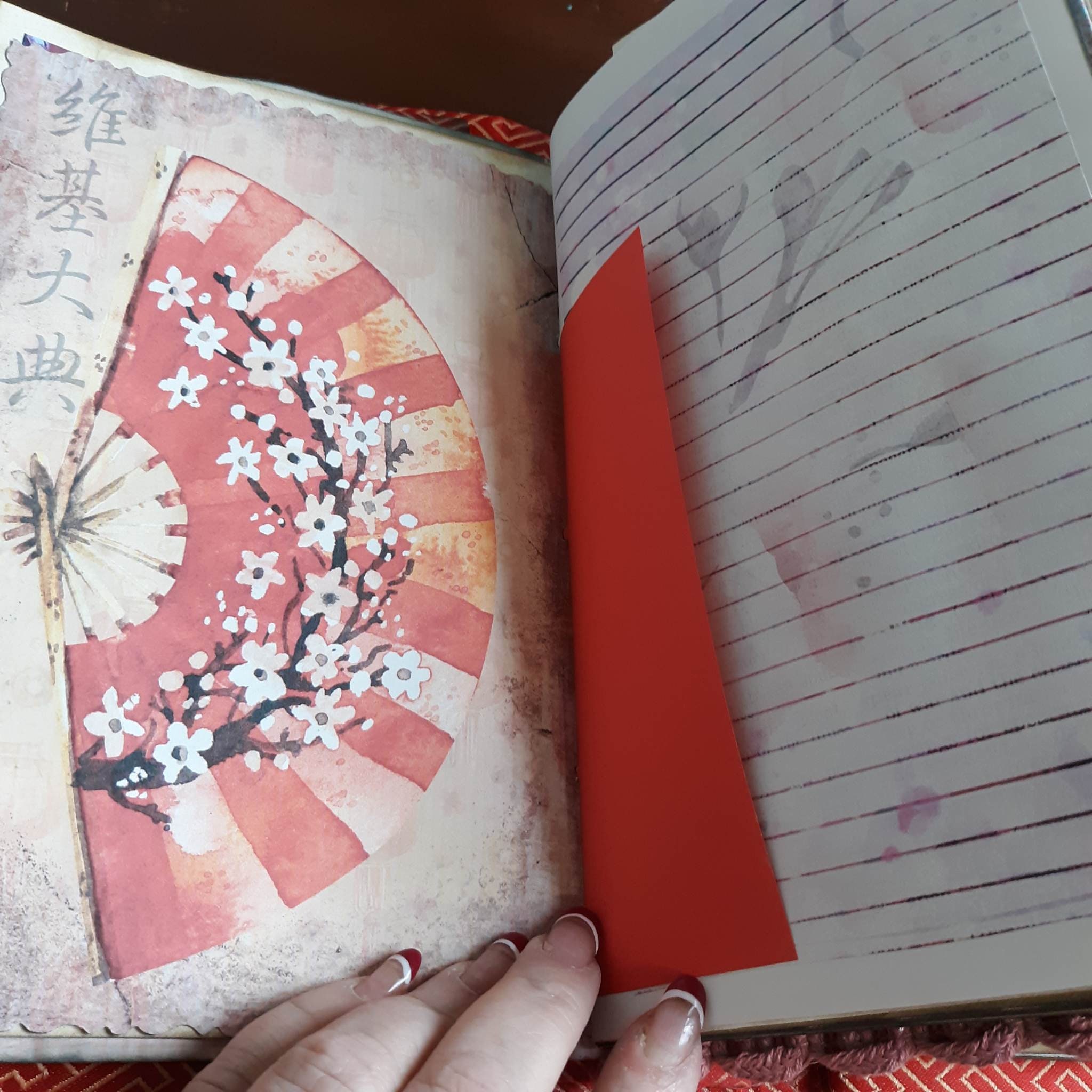 Handmade Asian Fusion Junk Journal Chunky Texture Rich Includes ...