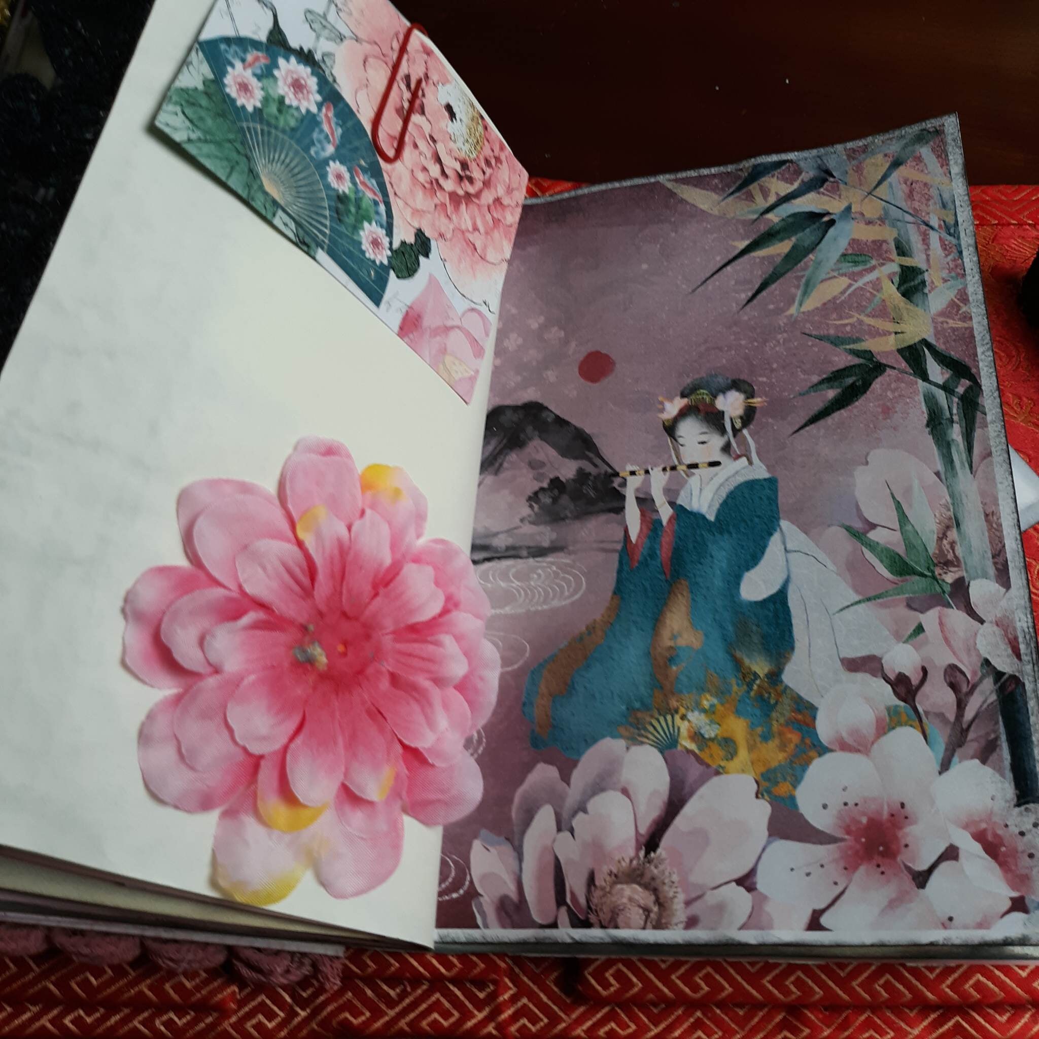 Handmade Asian Fusion Junk Journal Chunky Texture Rich Includes ...