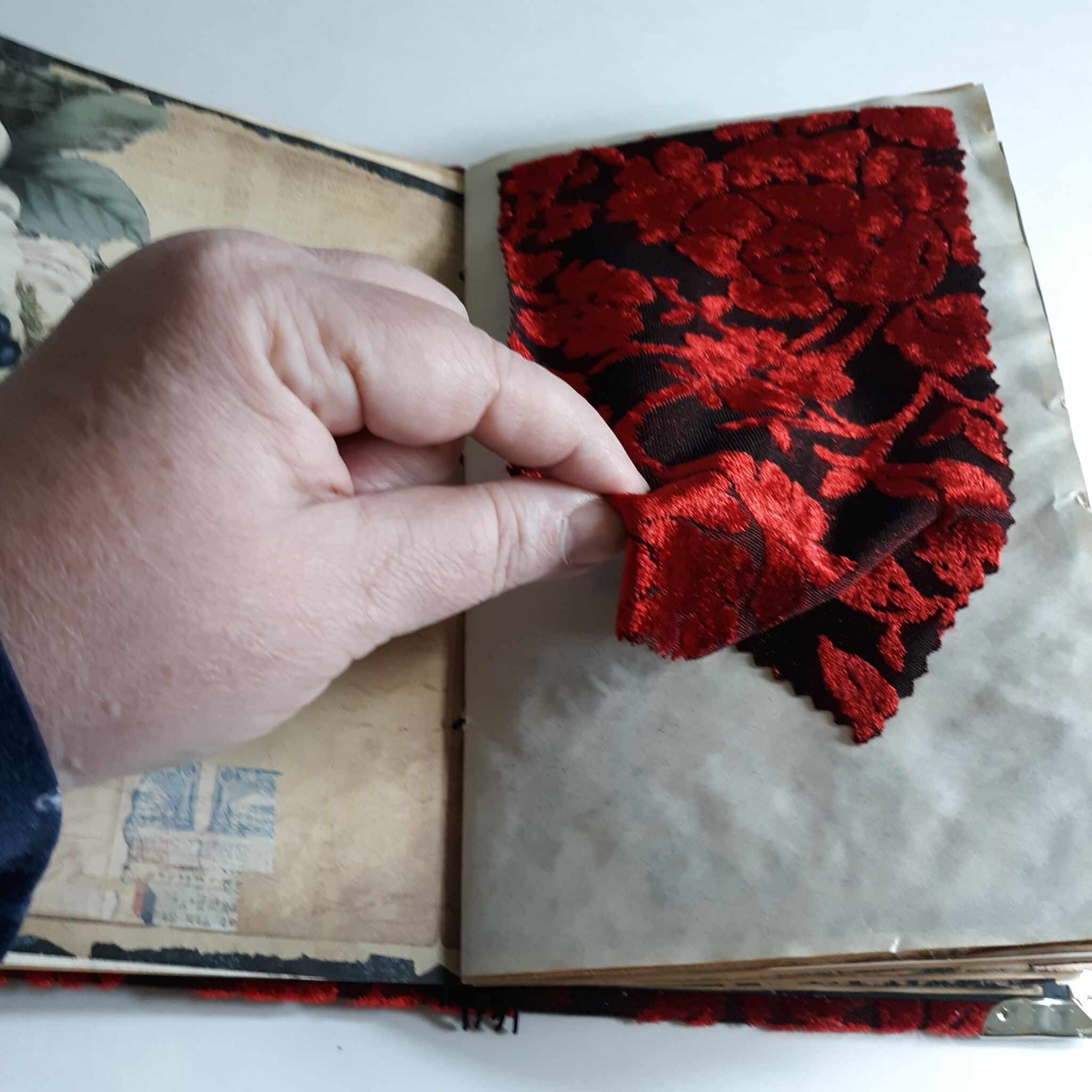 Ruby Gothic Junk Journal Handmade 72 Pages - Etsy