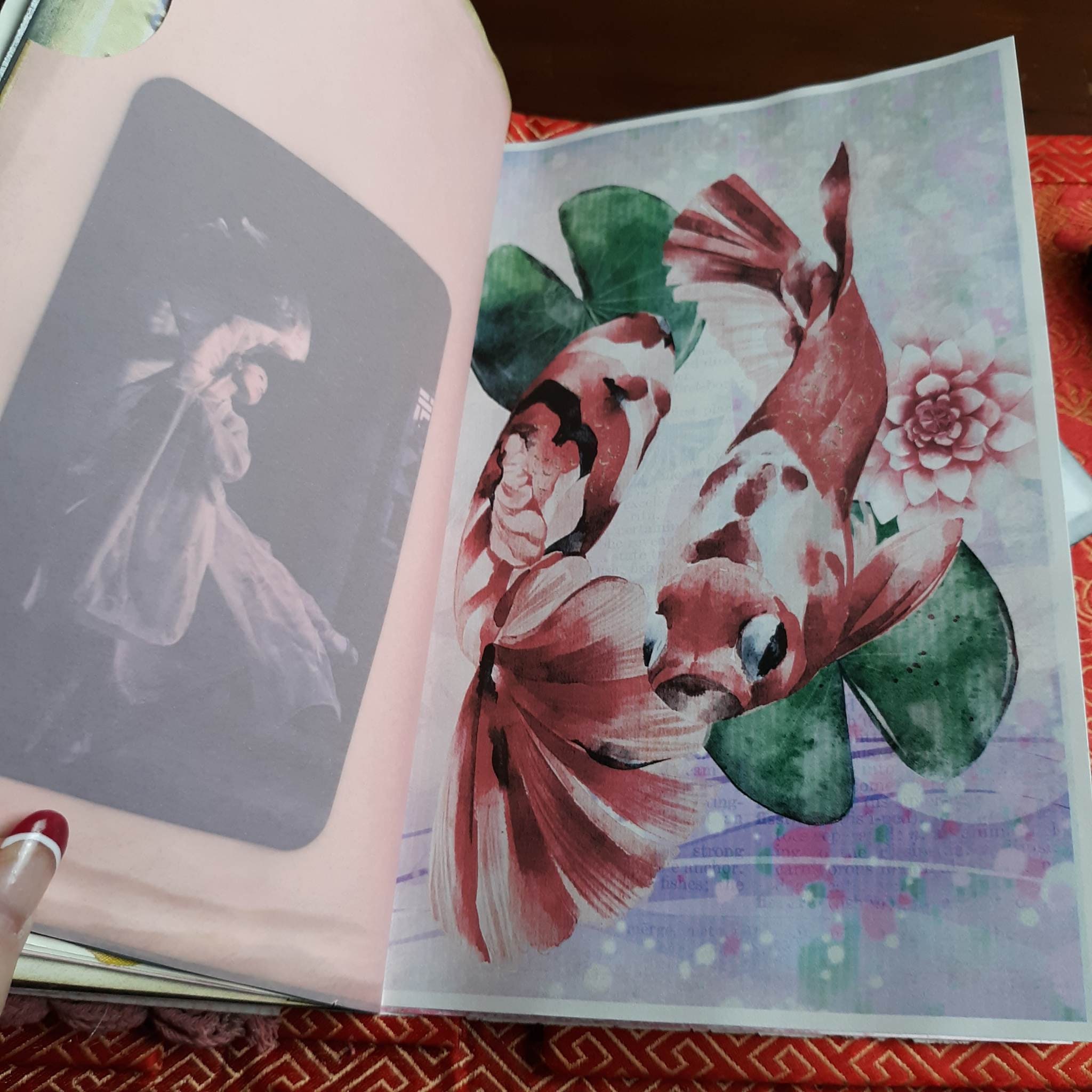 Handmade Asian Fusion Junk Journal Chunky Texture Rich Includes ...