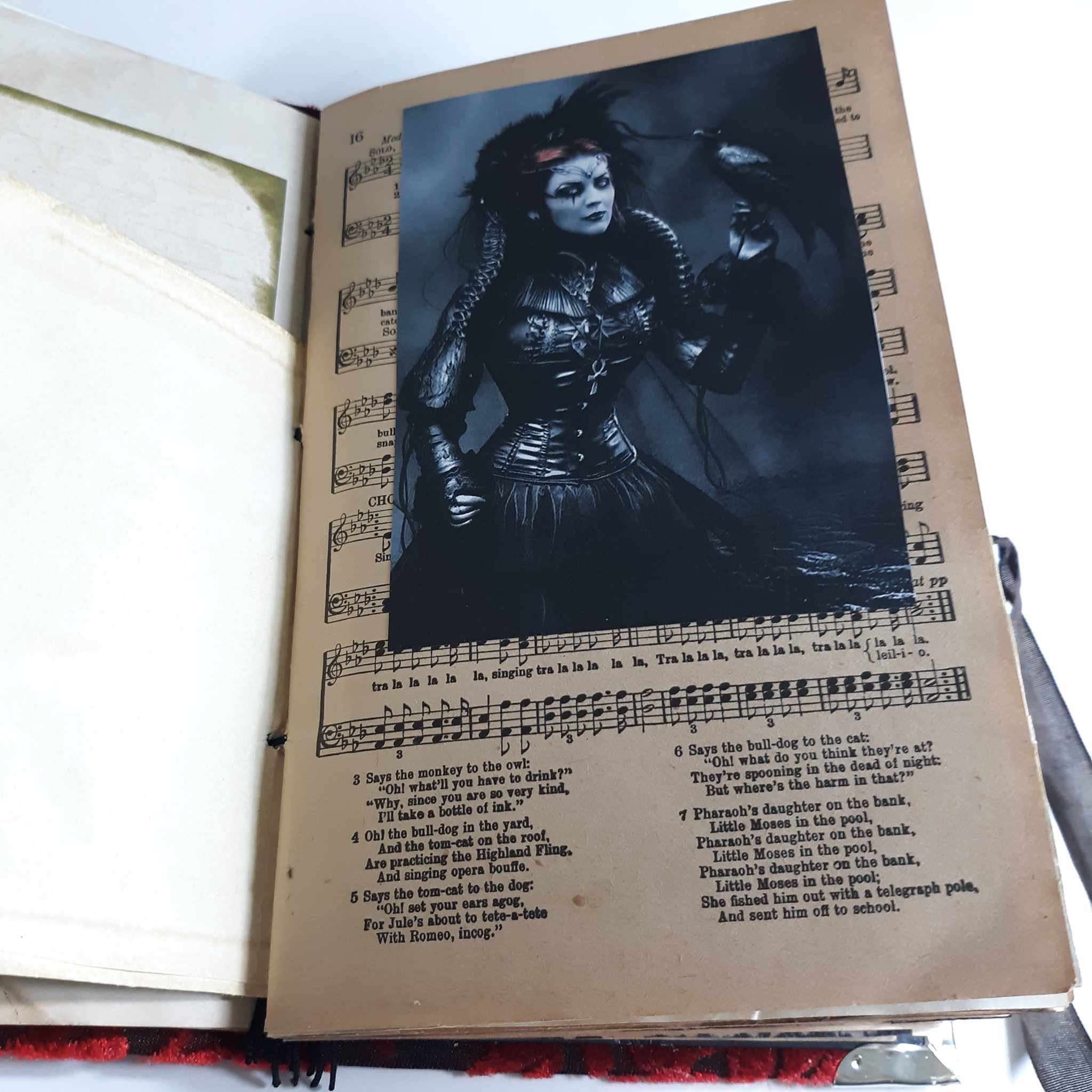 Ruby Gothic Junk Journal Handmade 72 Pages - Etsy