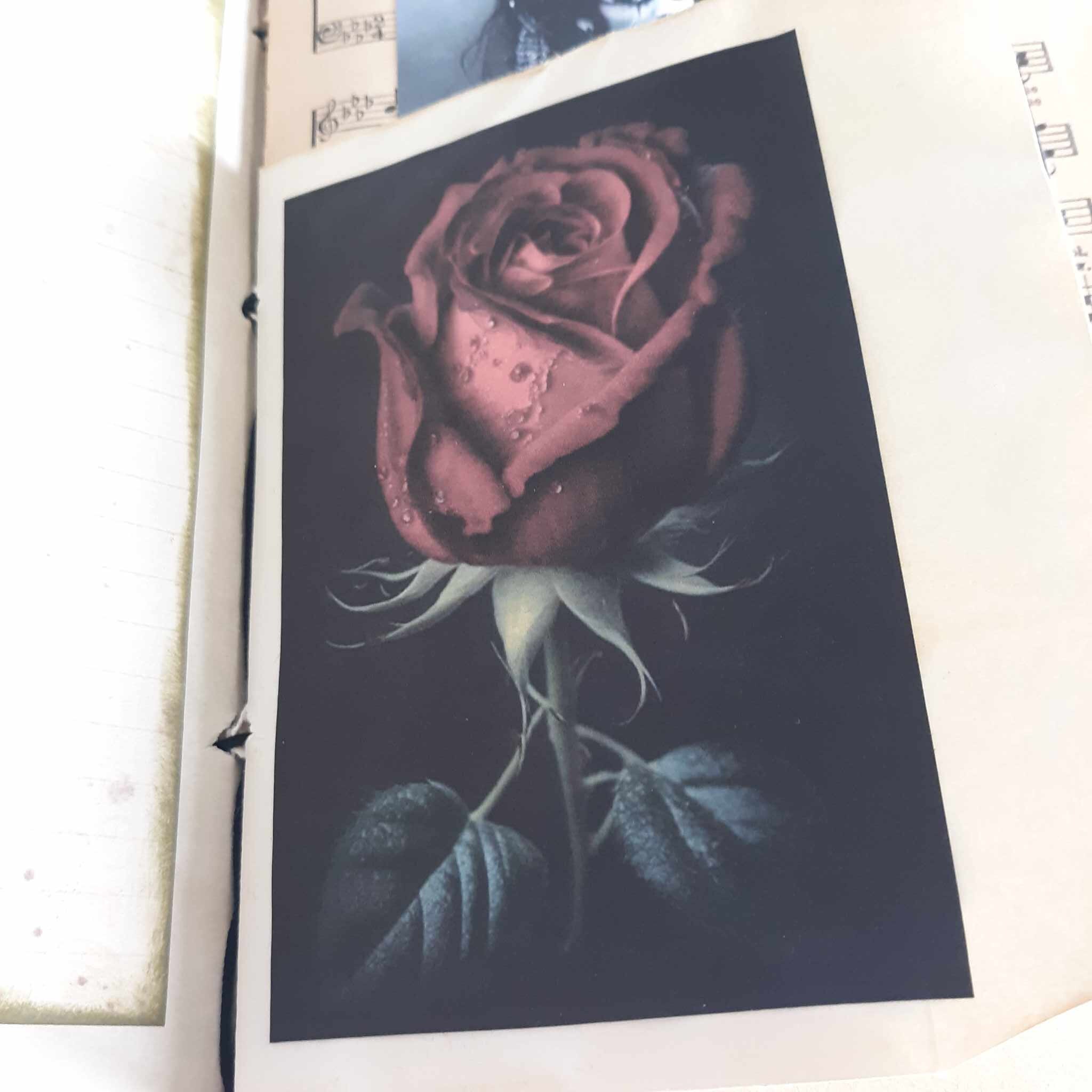 Ruby Gothic Junk Journal Handmade 72 Pages - Etsy