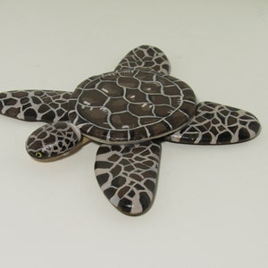 Sea Turtle Painted Rock Hand Painted Rock Turtle Rock Art Animals ...