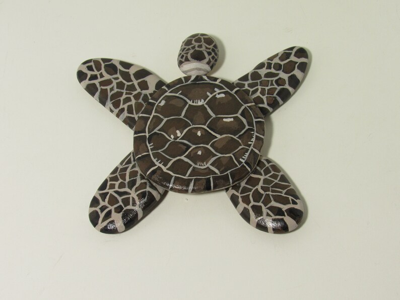 Sea Turtle Painted Rock Hand Painted Rock Turtle Rock Art Animals ...