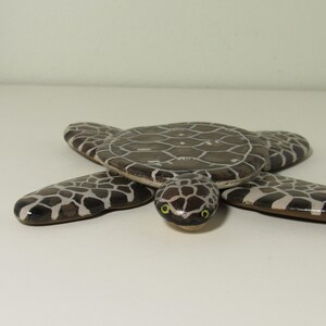 Sea Turtle Painted Rock Hand Painted Rock Turtle Rock Art Animals ...