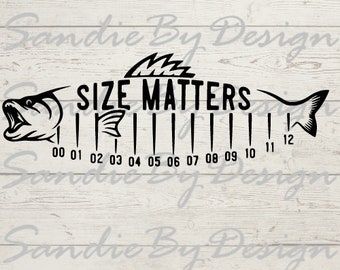 Fish Ruler Svg - Etsy