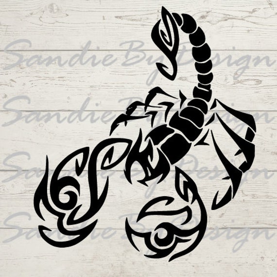 Scrapbooking Embellishments Clip Art & Image Files Scorpio SVG File ...