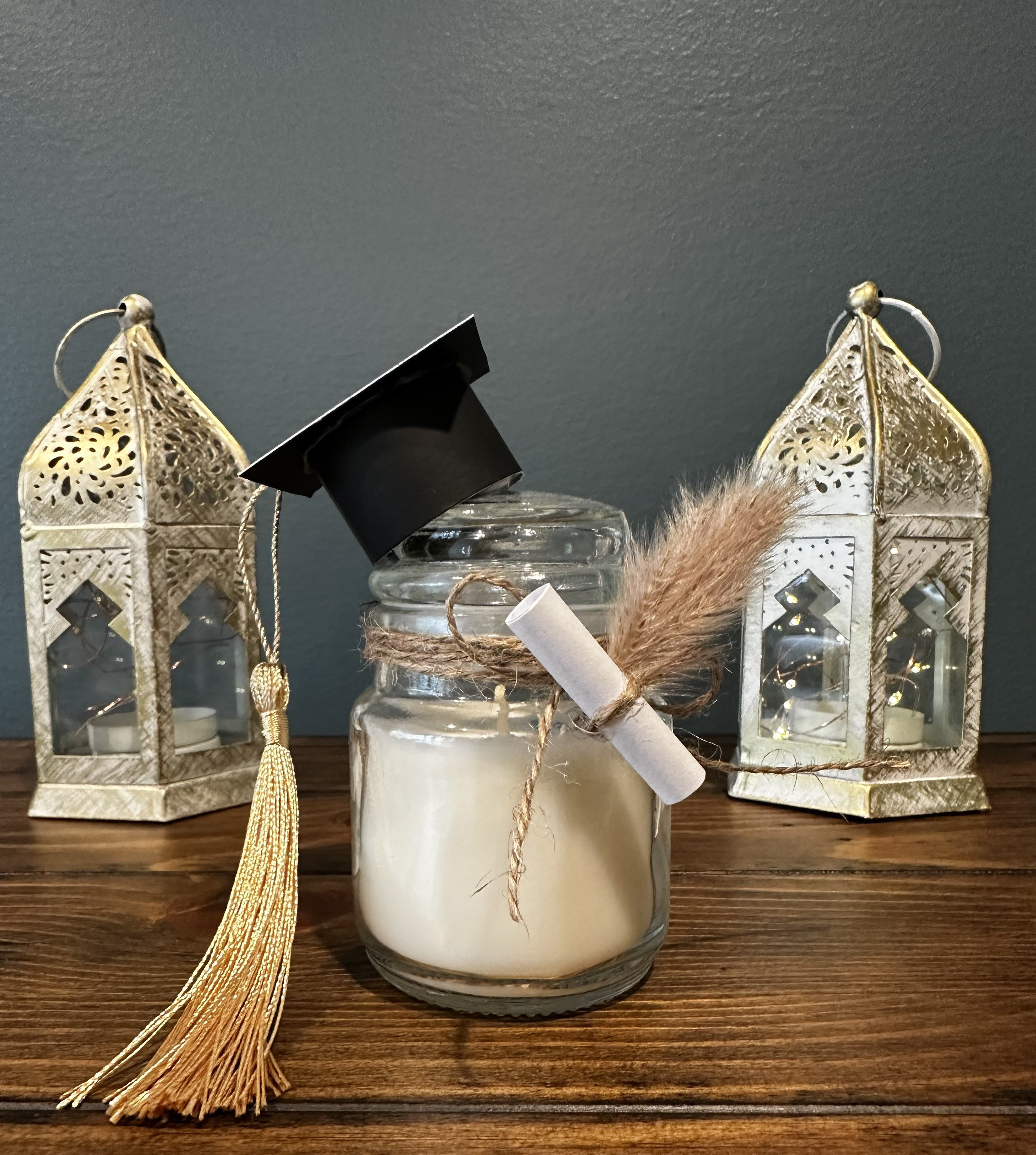 Graduation Party Favors, Nutella Graduation Favor, Candle Graduation ...