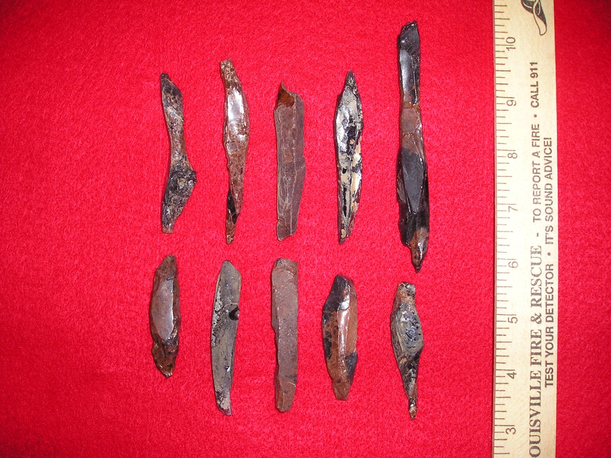 Ten Obsidian Needles From Oregon - Etsy