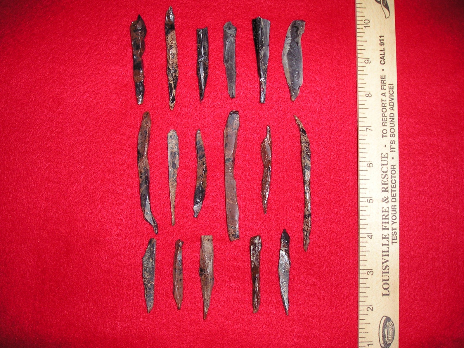 Seventeen Prehistoric Indian Obsidian Tools - Etsy