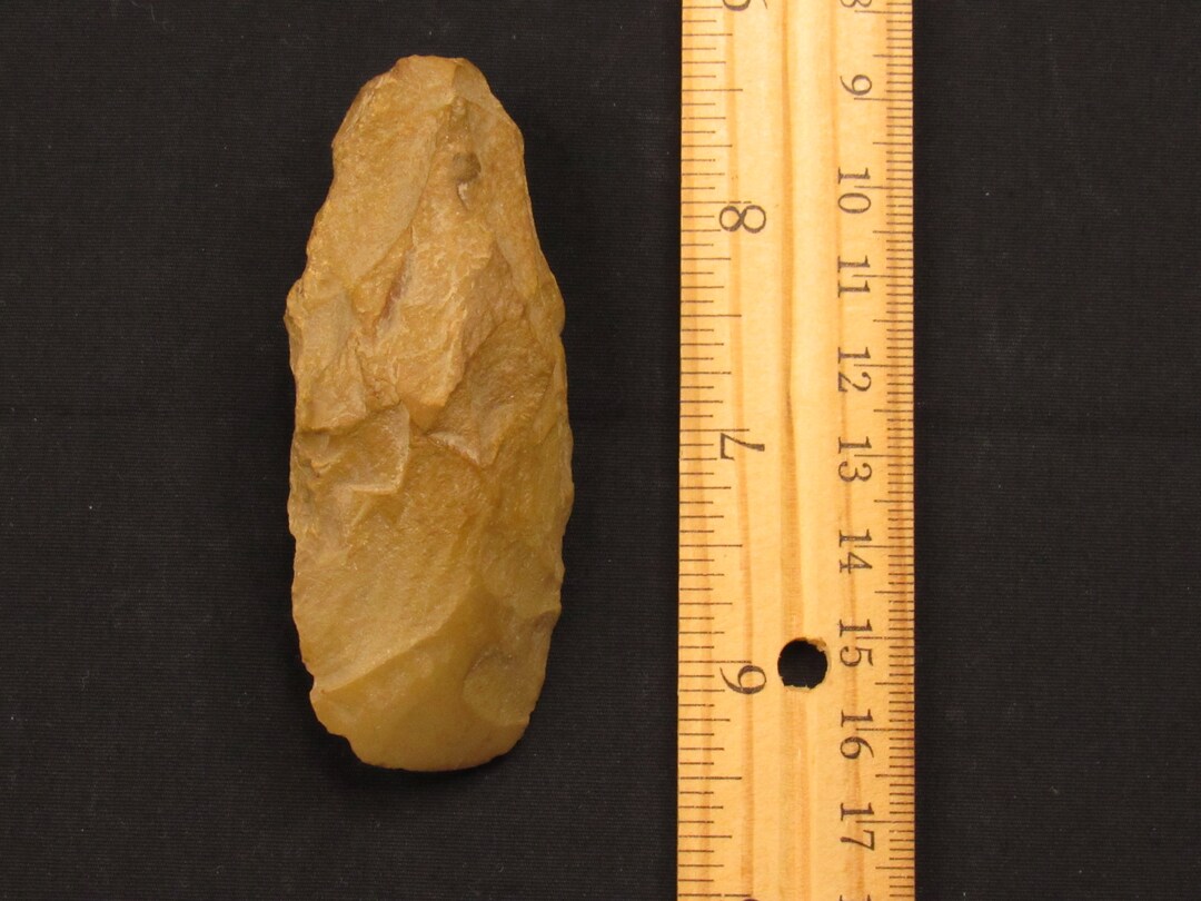 Prehistoric Indian Flint Celt Artifact - IAGA COA - Etsy