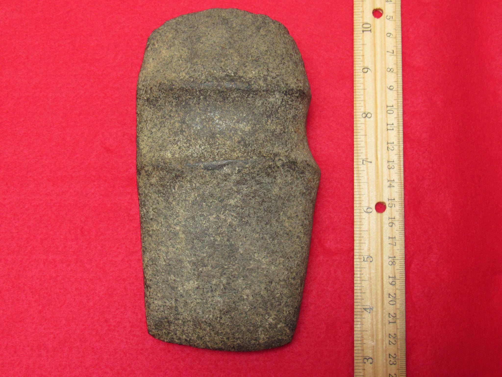 Prehistoric Indian Grooved Stone Axe - IAGA COA - Etsy