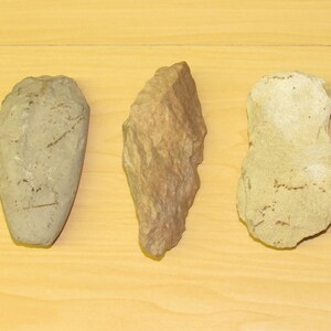 Three Large Prehistoric Indian Stone Tools Artifacts - Etsy