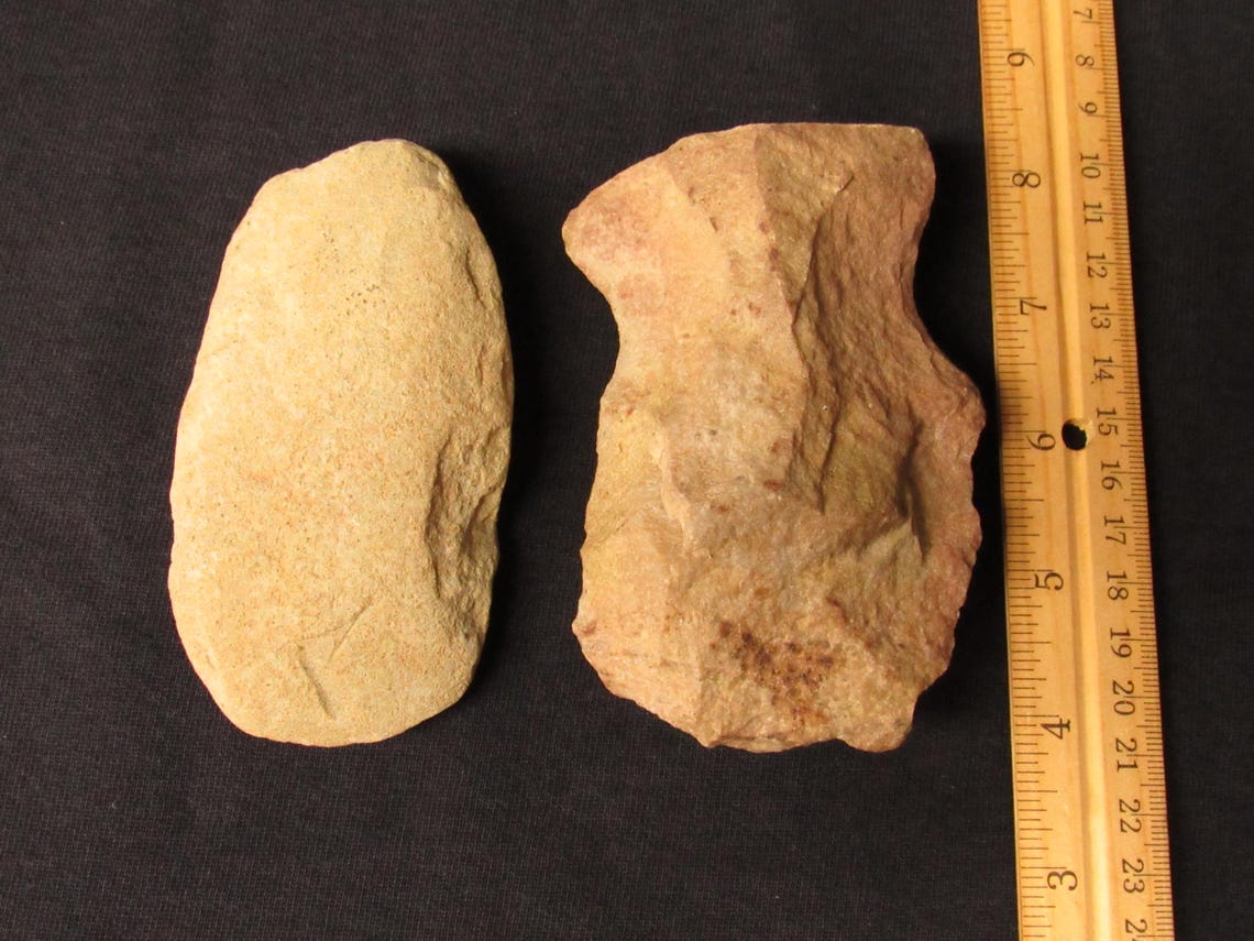 Prehistoric Indian Stone Axe and Celt Artifacts - Etsy