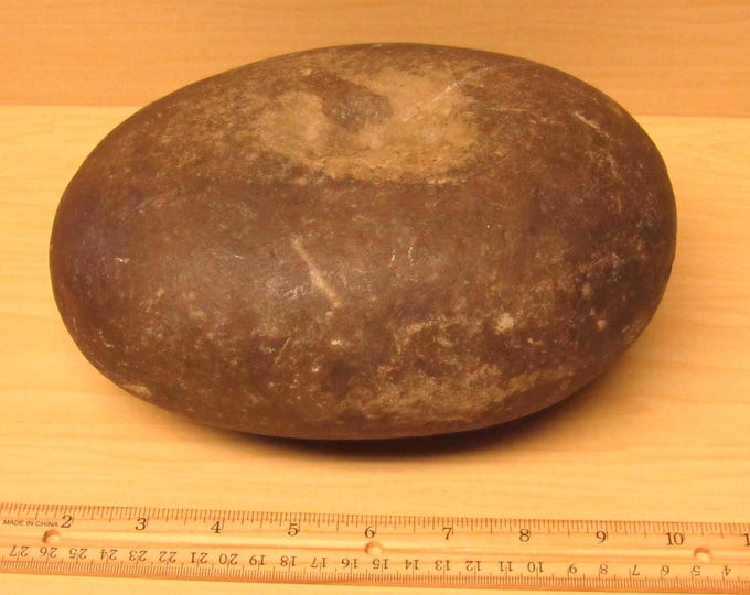 Large Prehistoric Indian Nutting Stone Artifact - Etsy