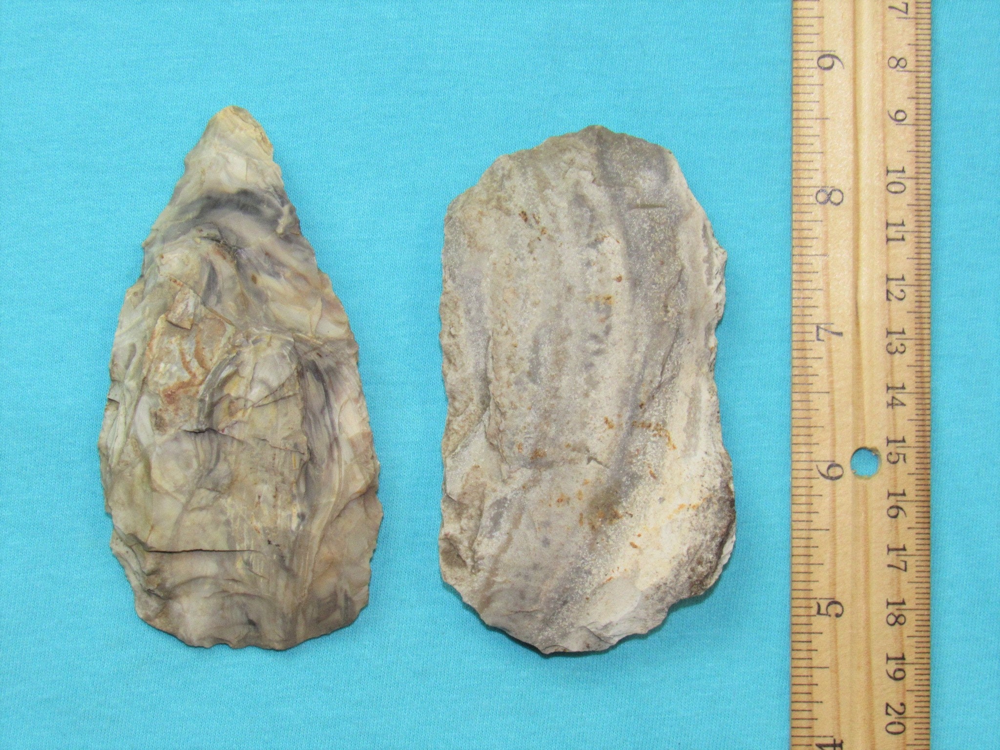 Two Prehistoric Indian Blade Tool Artifacts - Etsy