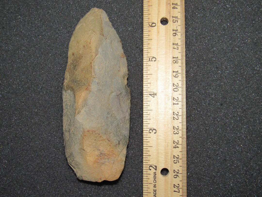 Prehistoric Indian Celt Artifact - IAGA COA - Etsy