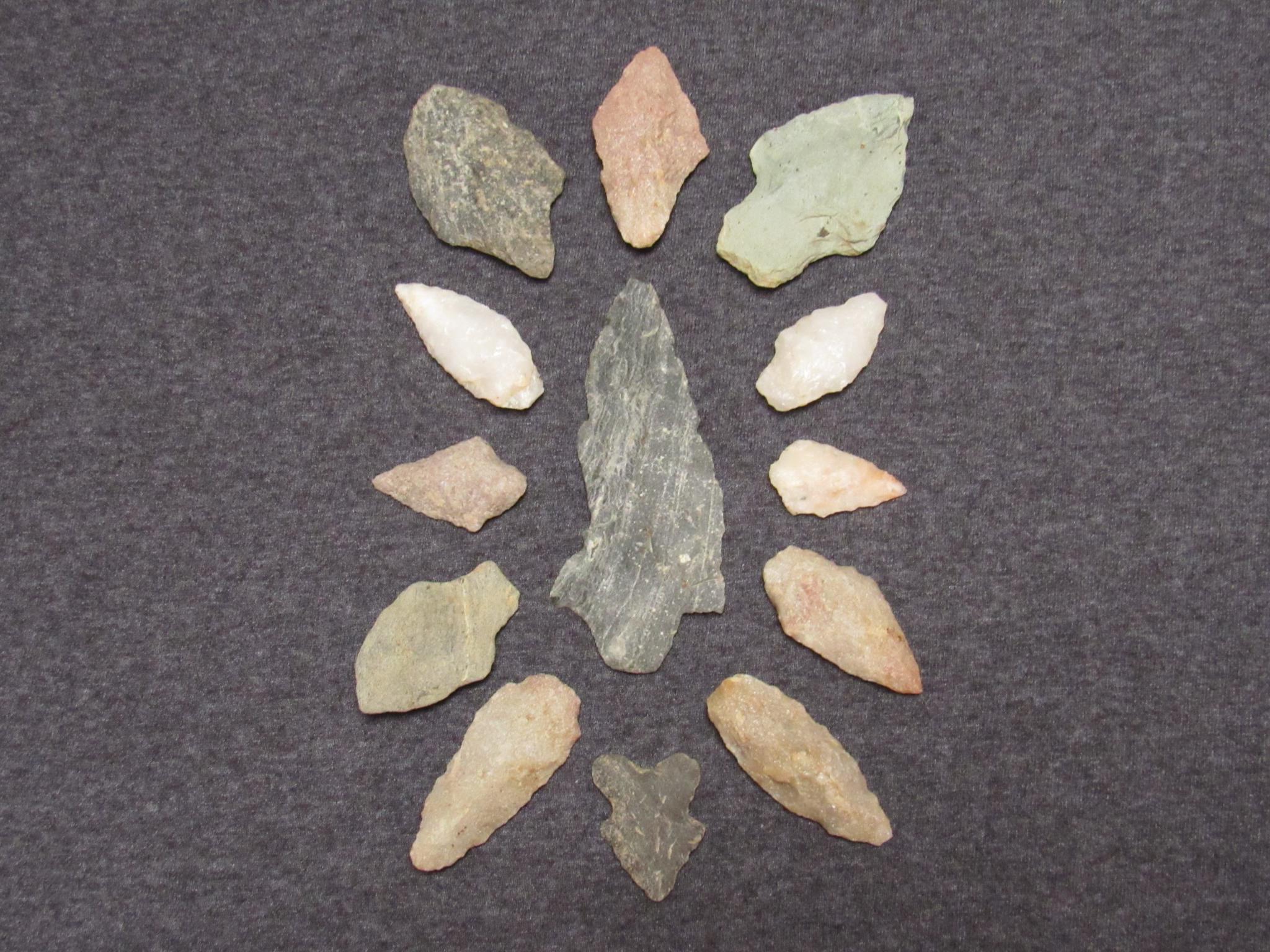 Very Nice Group of Prehistoric Indian Arrowheads Artifacts - Etsy