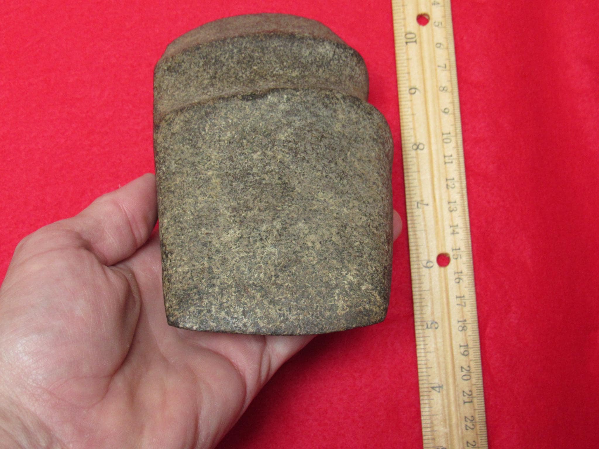 Prehistoric Indian Grooved Stone Axe - IAGA COA - Etsy