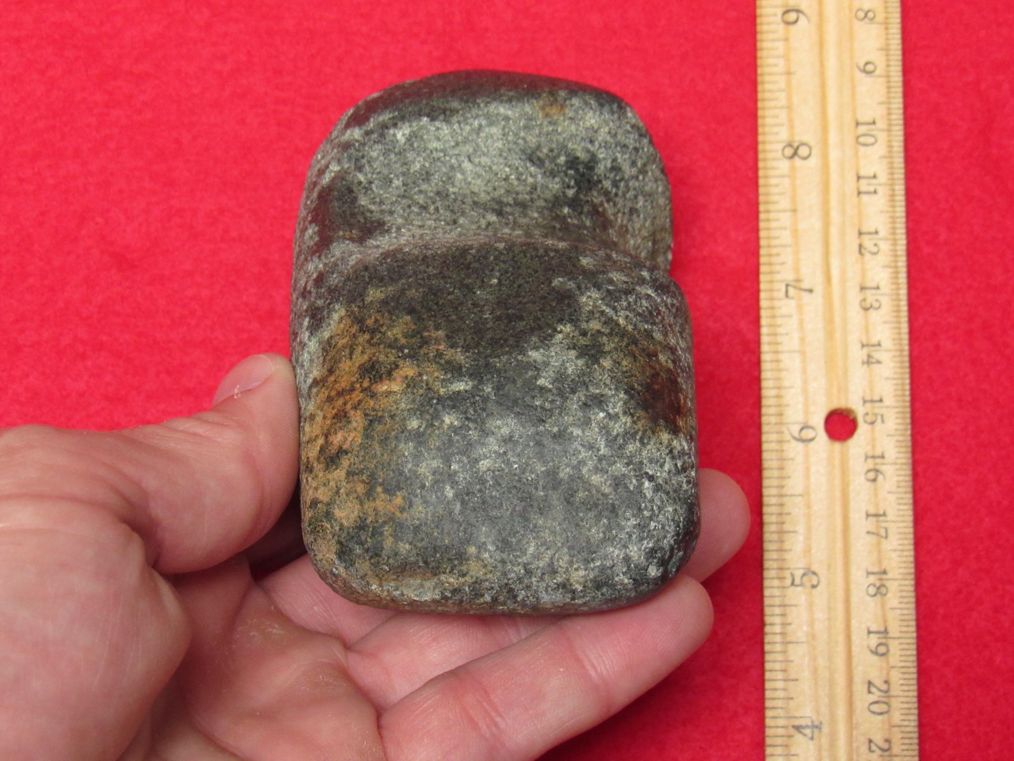 Prehistoric Indian Grooved Stone Axe - IAGA COA - Etsy