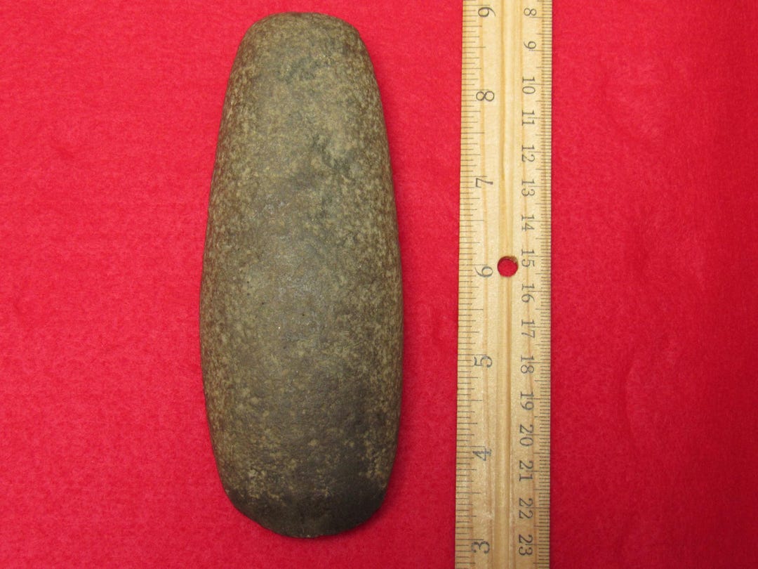 Prehistoric Indian Stone Celt - IAGA COA - Etsy