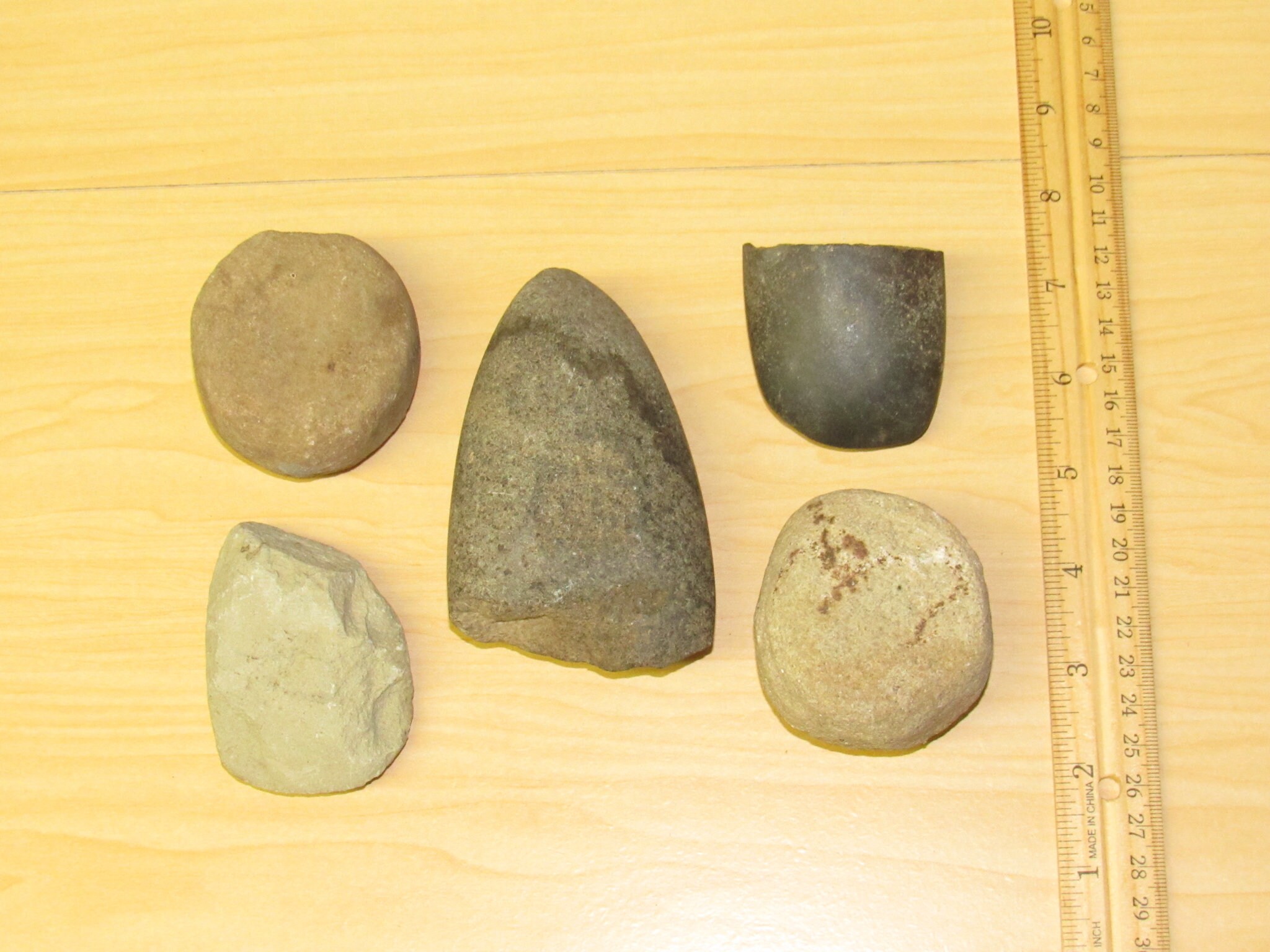 Five Prehistoric Indian Stone Tools Artifacts - Etsy