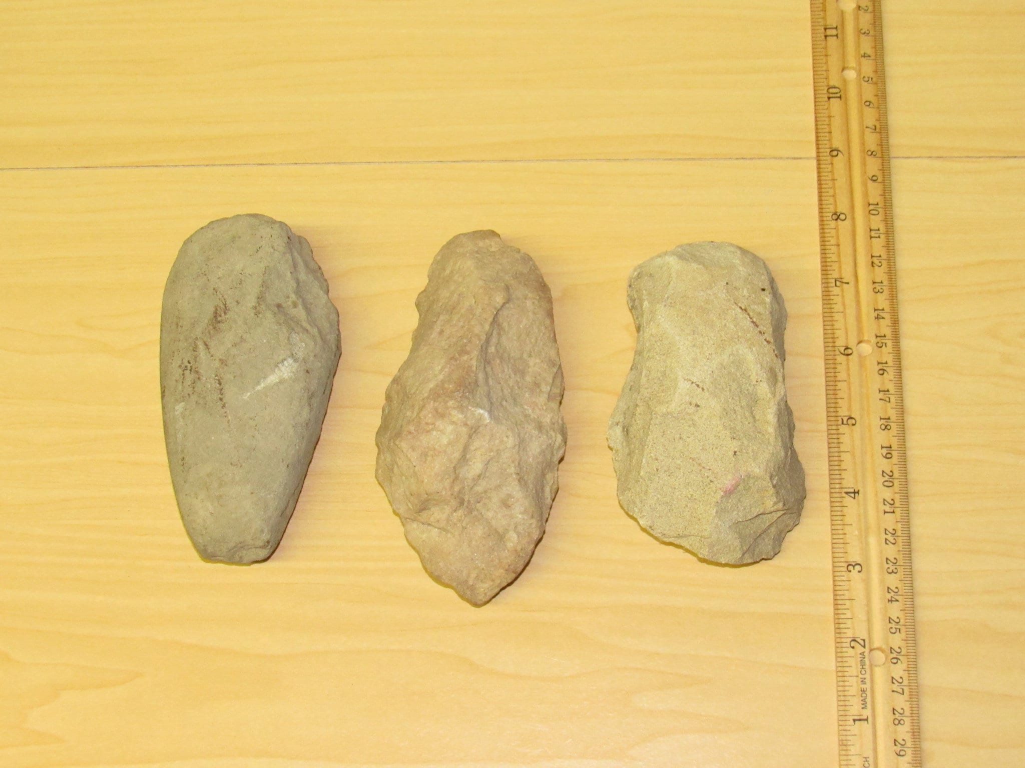 Three Large Prehistoric Indian Stone Tools Artifacts - Etsy